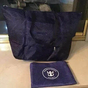 Royal Caribbean | Bags | Nwt Beautiful Royal Caribbean Deep Blue Tote ...